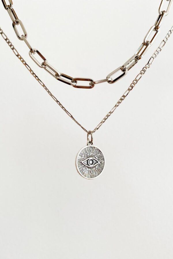 Colar Minimal Silver - HIGHER STORE ⚡️