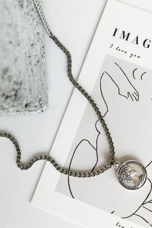 Colar Minimal Silver - HIGHER STORE ⚡️