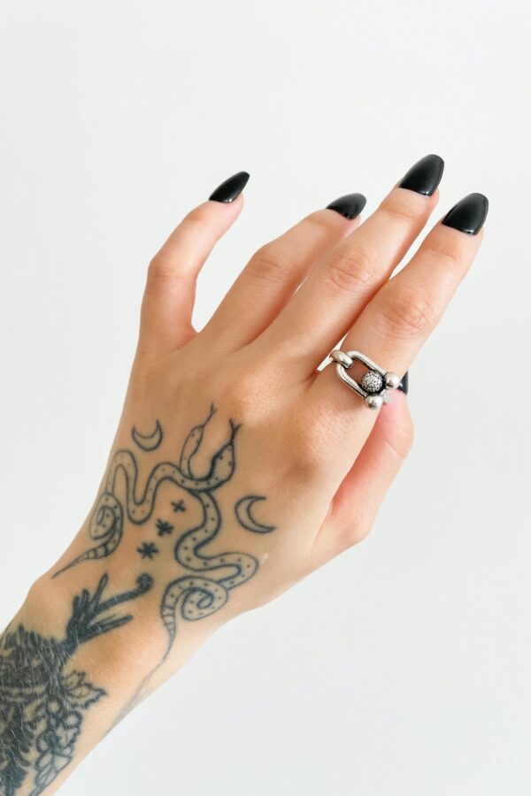 Anel Silver Star – HIGHER STORE ⚡️