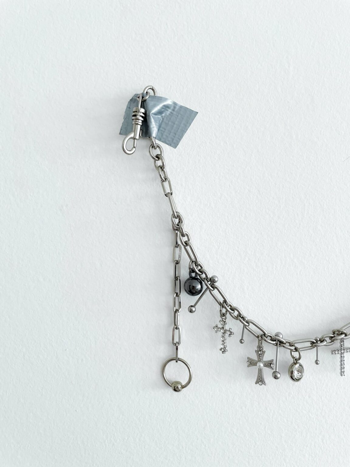 Colar Rebel Cross • HIGHER STORE ⚡️