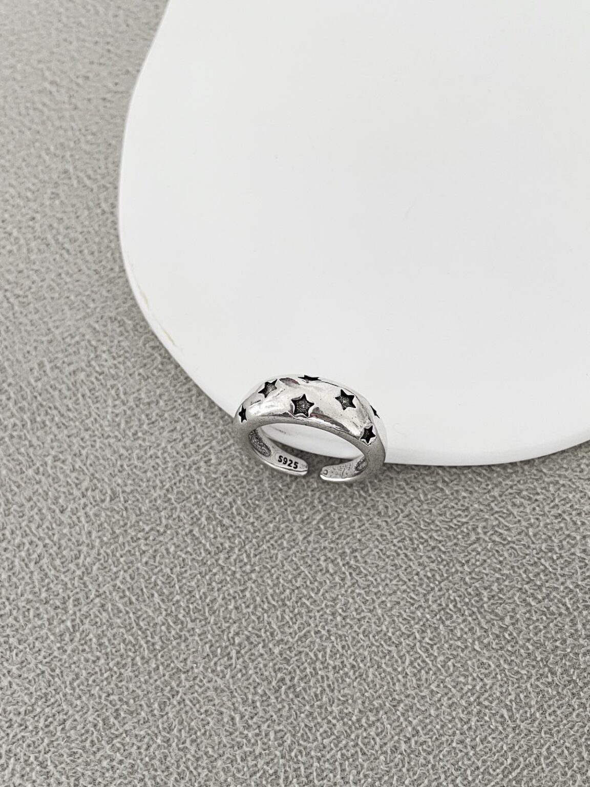 Anel Silver Star – HIGHER STORE ⚡️