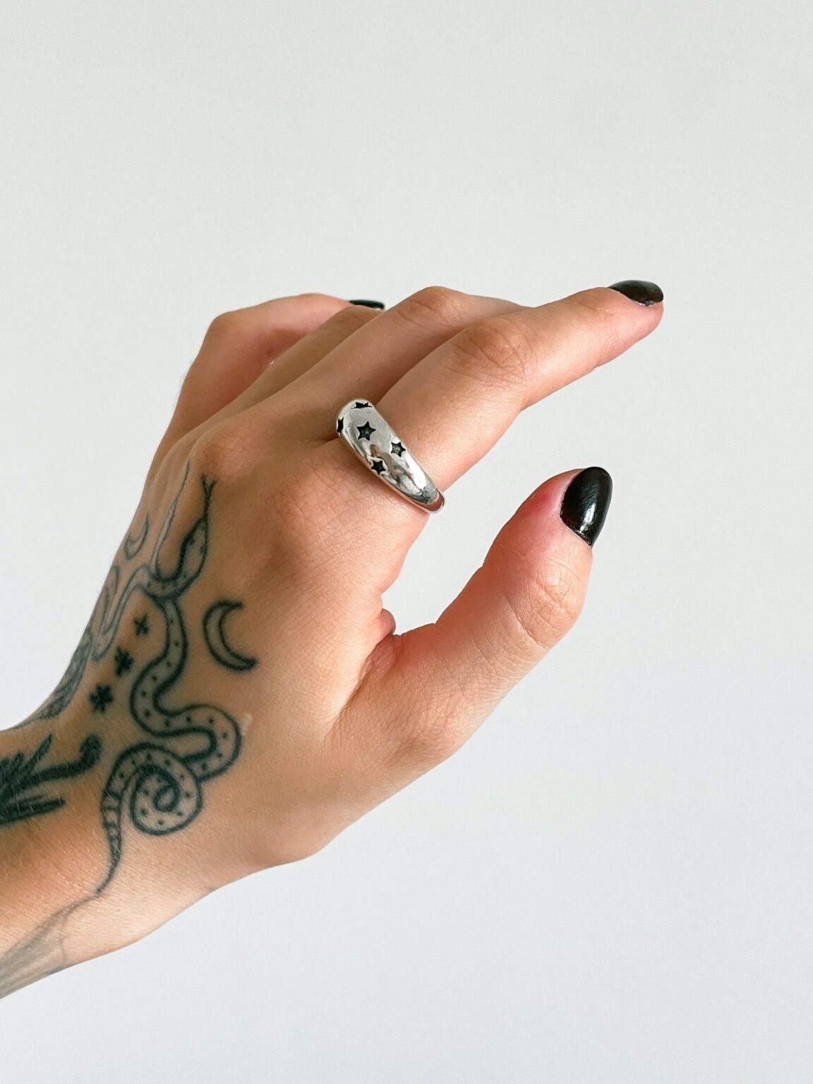 Anel Silver Star – HIGHER STORE ⚡️