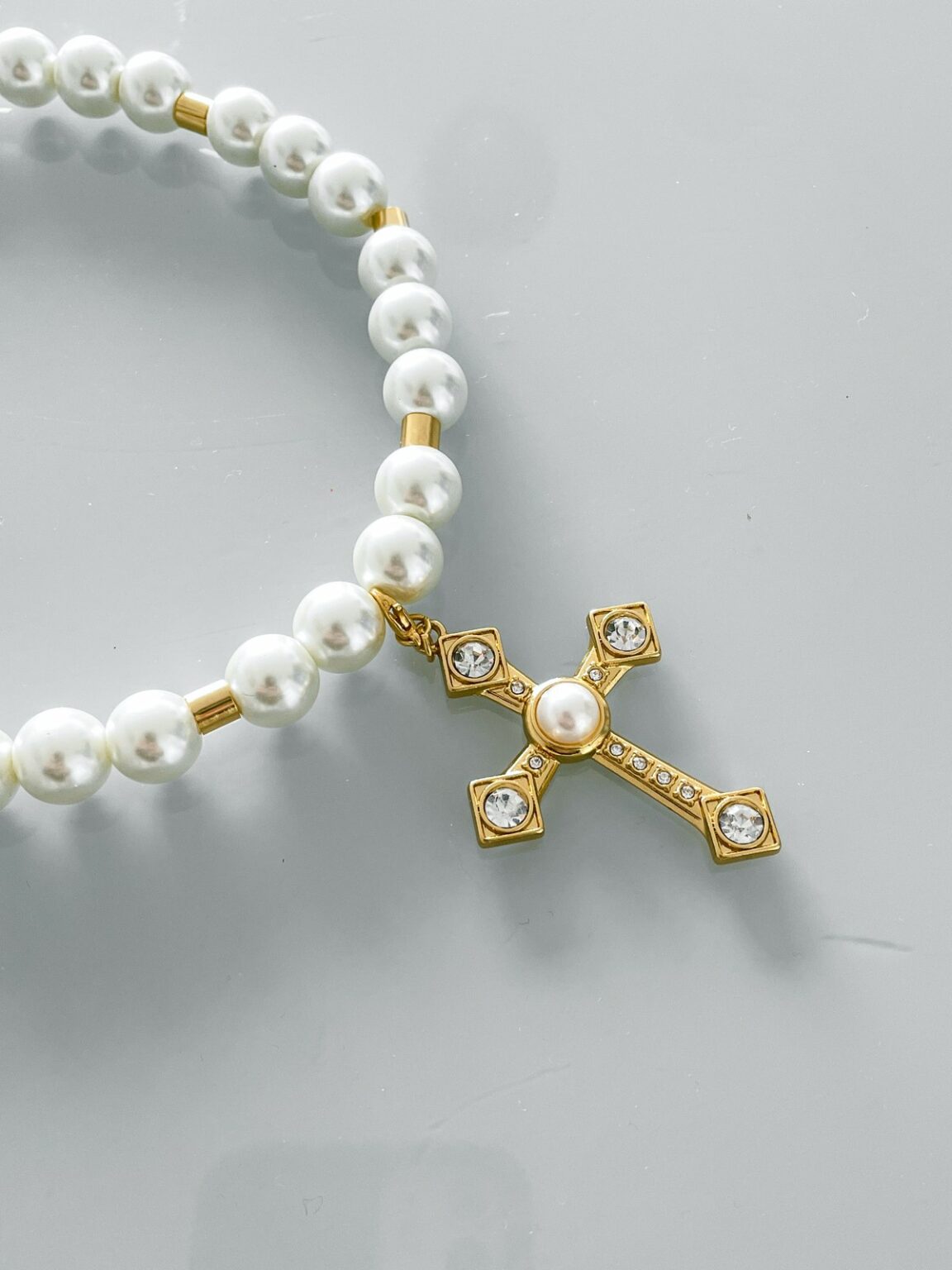 Colar Nice Pearl Gold – HIGHER STORE ⚡️